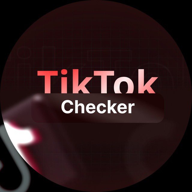 Telegram channel " TikTok Checker | DP" — @ttchecker — TGStat